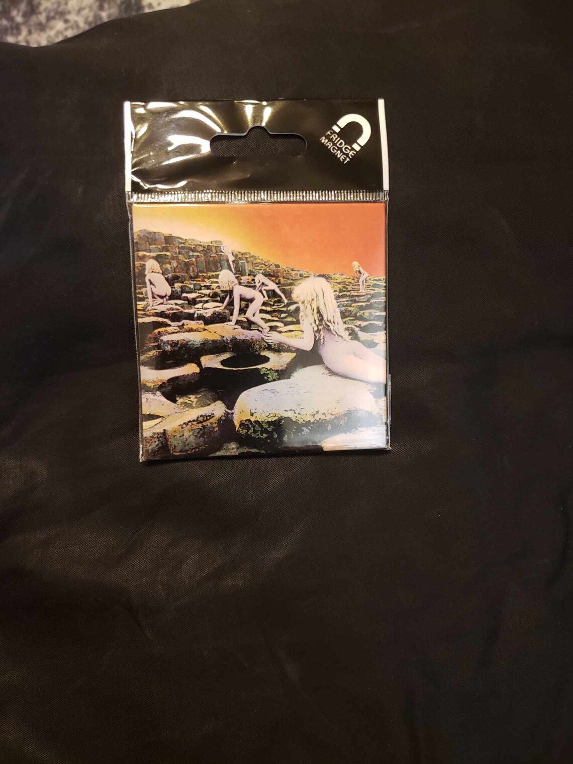 Houses of the Holy Square Magnet, Led Zeppelin Refrigerator Magnet ...