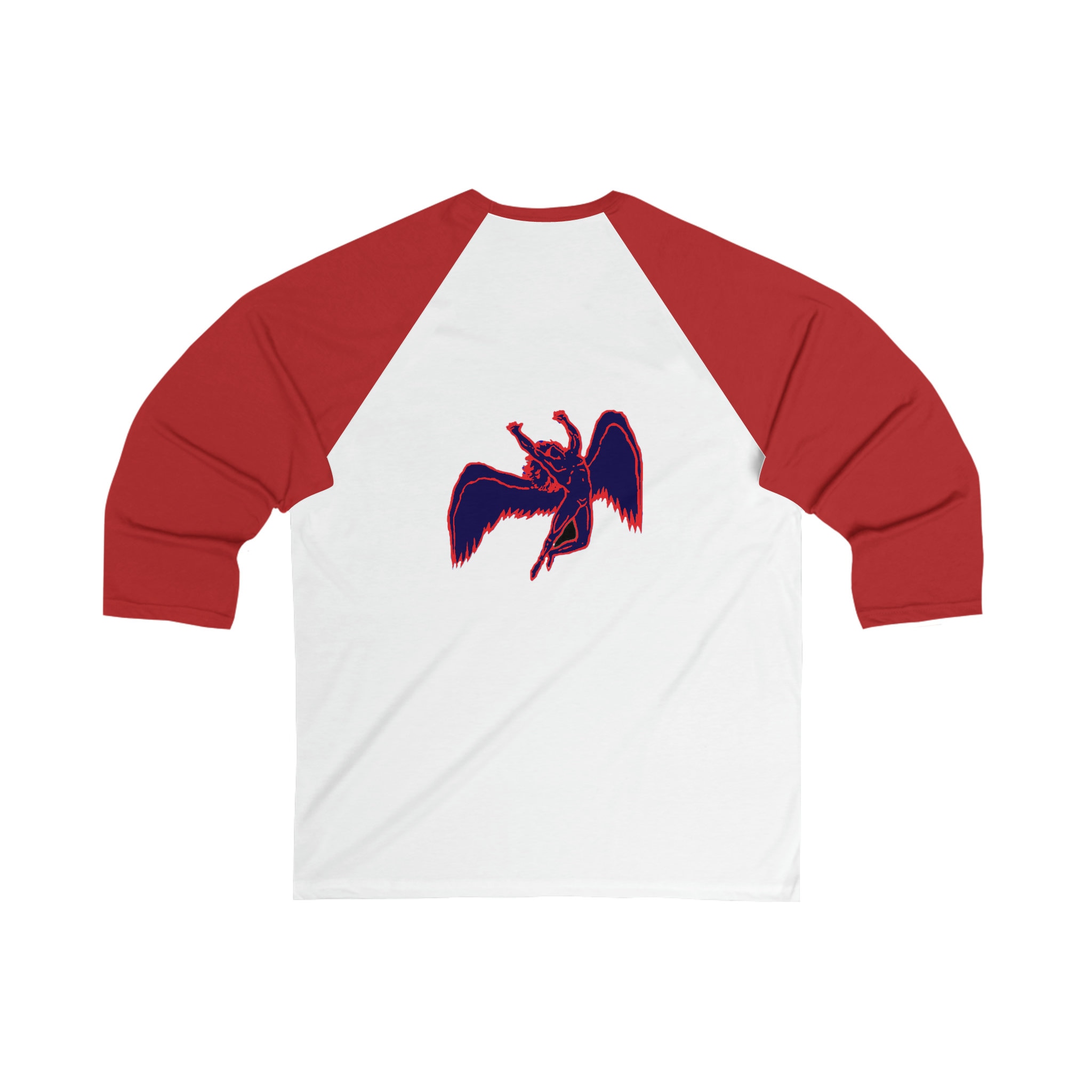 Men's Led Zeppelin Kashmir Tee, Unisex 3/4 Sleeve Classic Rock Band ...