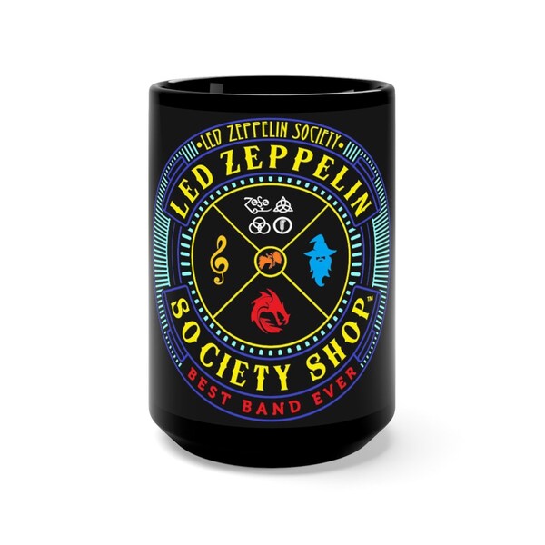 Led Zeppelin Coffee Cup - Etsy