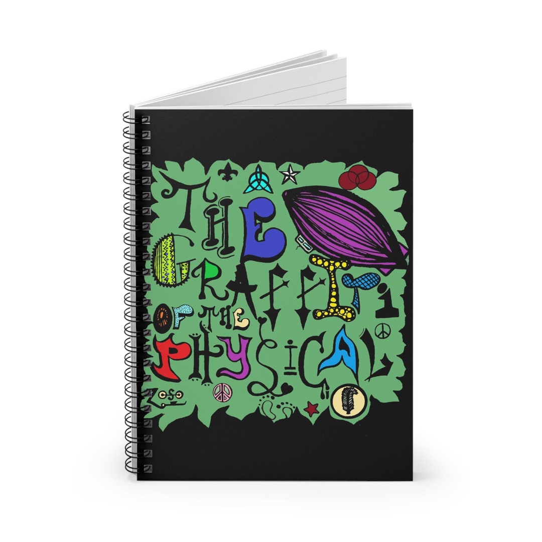 Led Zeppelin "the Graffiti of the Physical" Spiral Notebook Journal ...