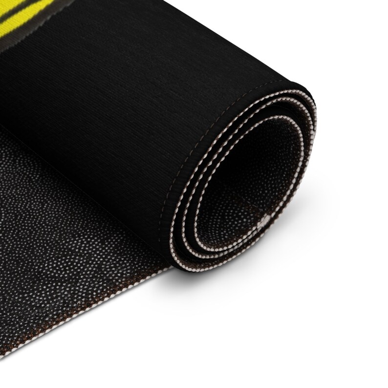 Dornier Autumn Moon Face Rug, Yellow Moon Floor Mat, Led Zeppelin Moon ...