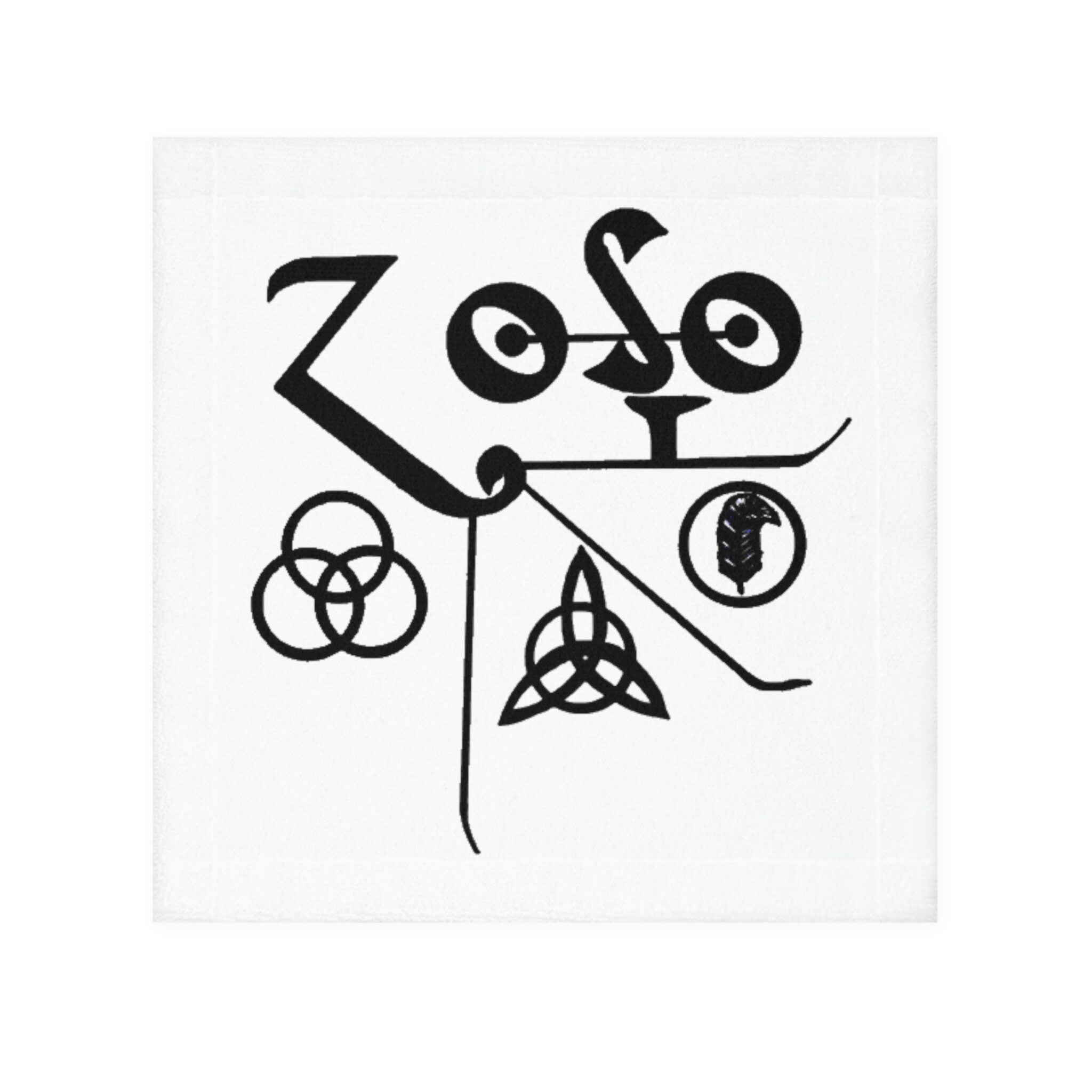 Led Zeppelin Symbols Vertical