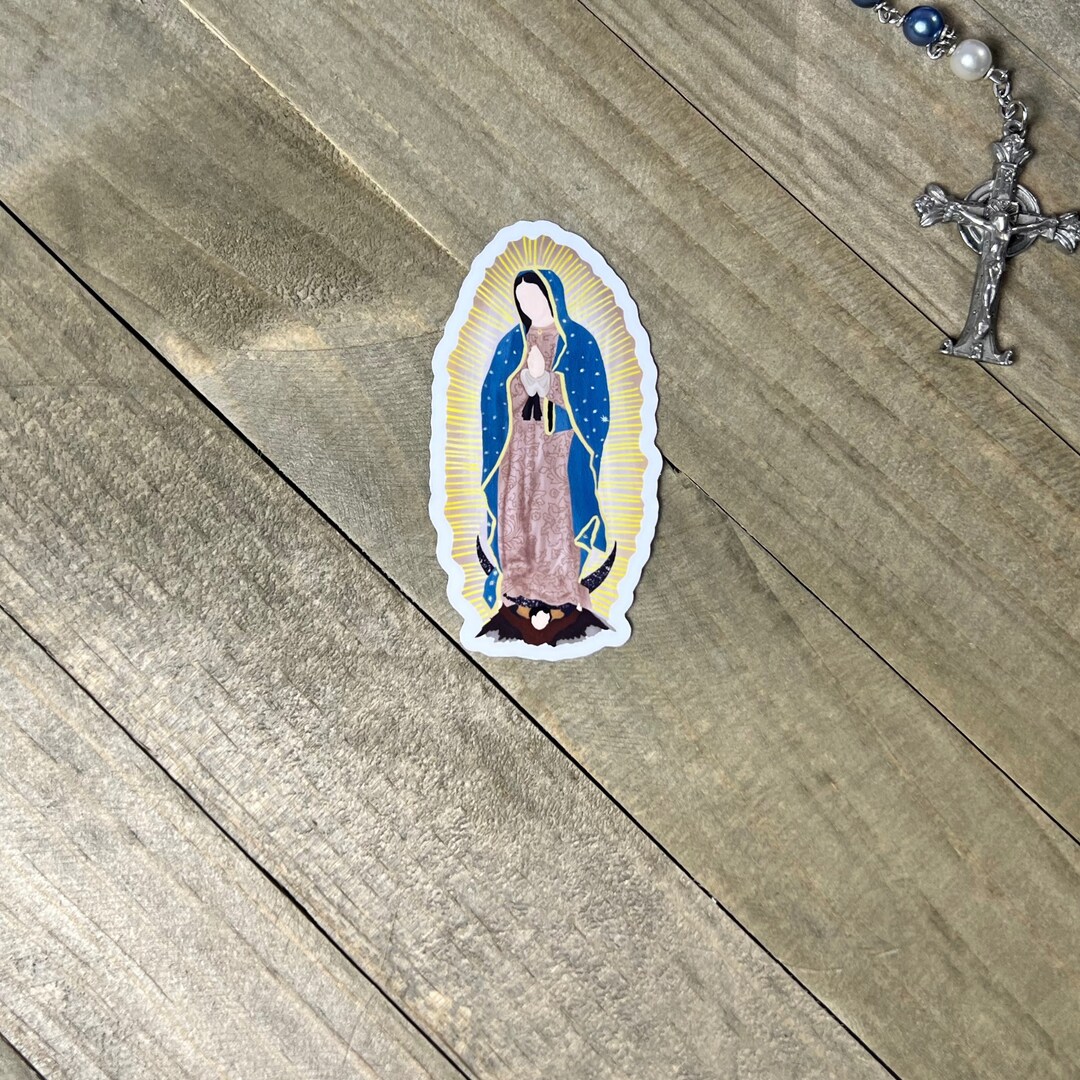 Our Lady of Guadalupe Sticker I Mary Sticker I Marian Sticker I ...