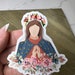 Mary Crowning Sticker I Mary Sticker I Marian Sticker I Catholic ...