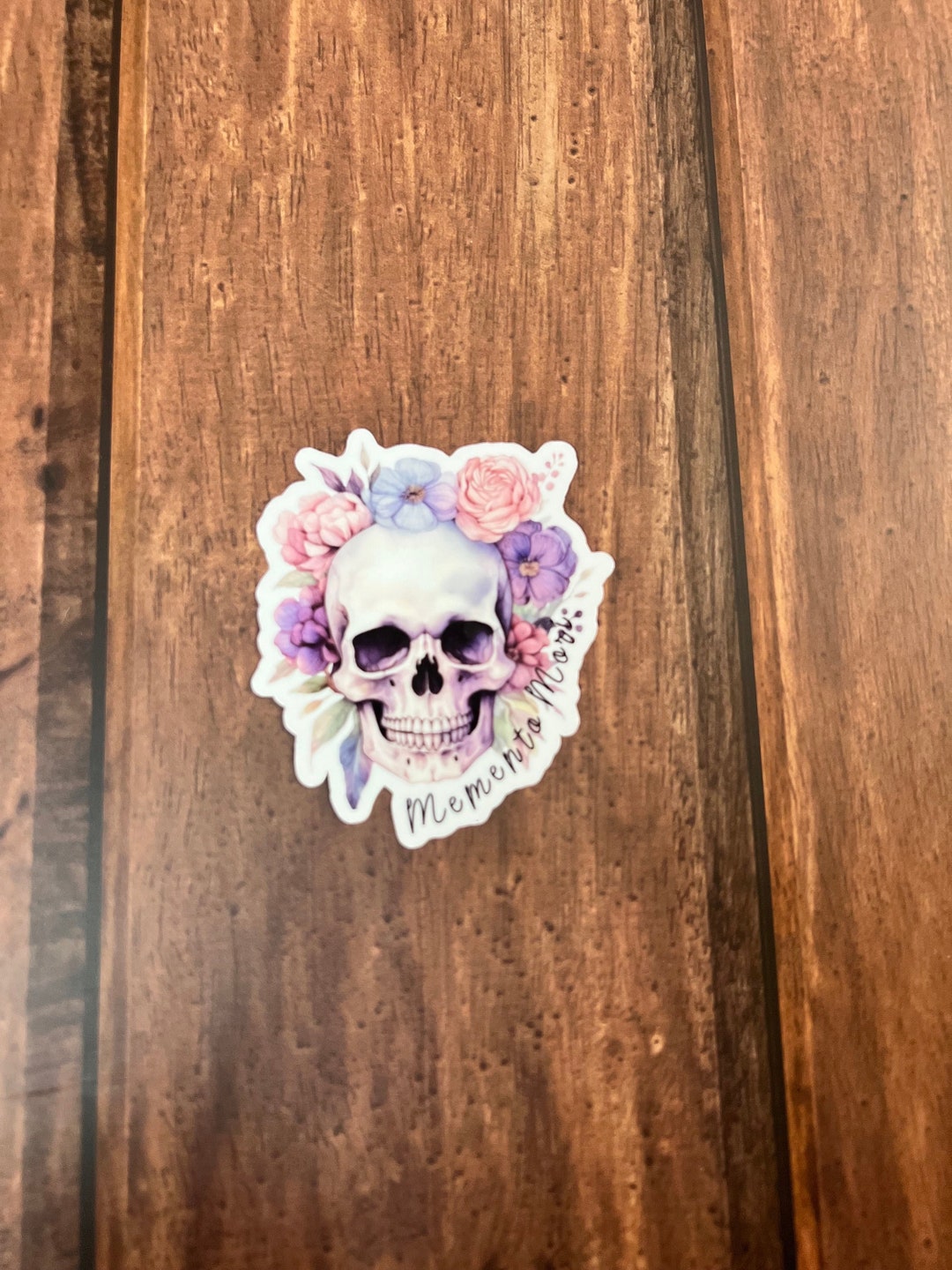 Memento Mori Floral Sticker I Remember Our Death Sticker I Catholic ...