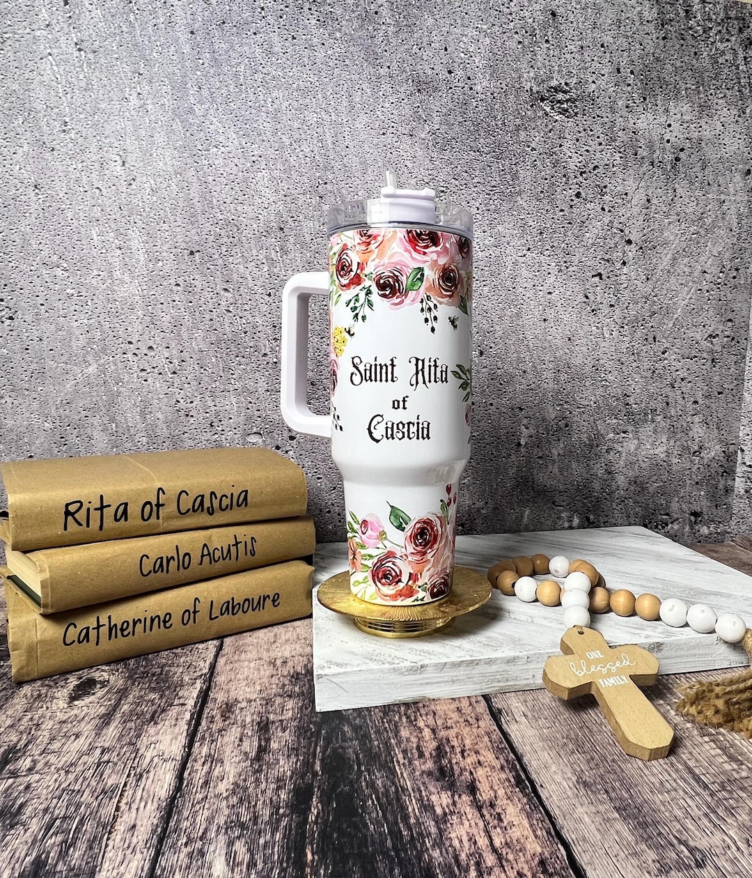 Saint Rita of Cascia 40oz Tumbler - Etsy