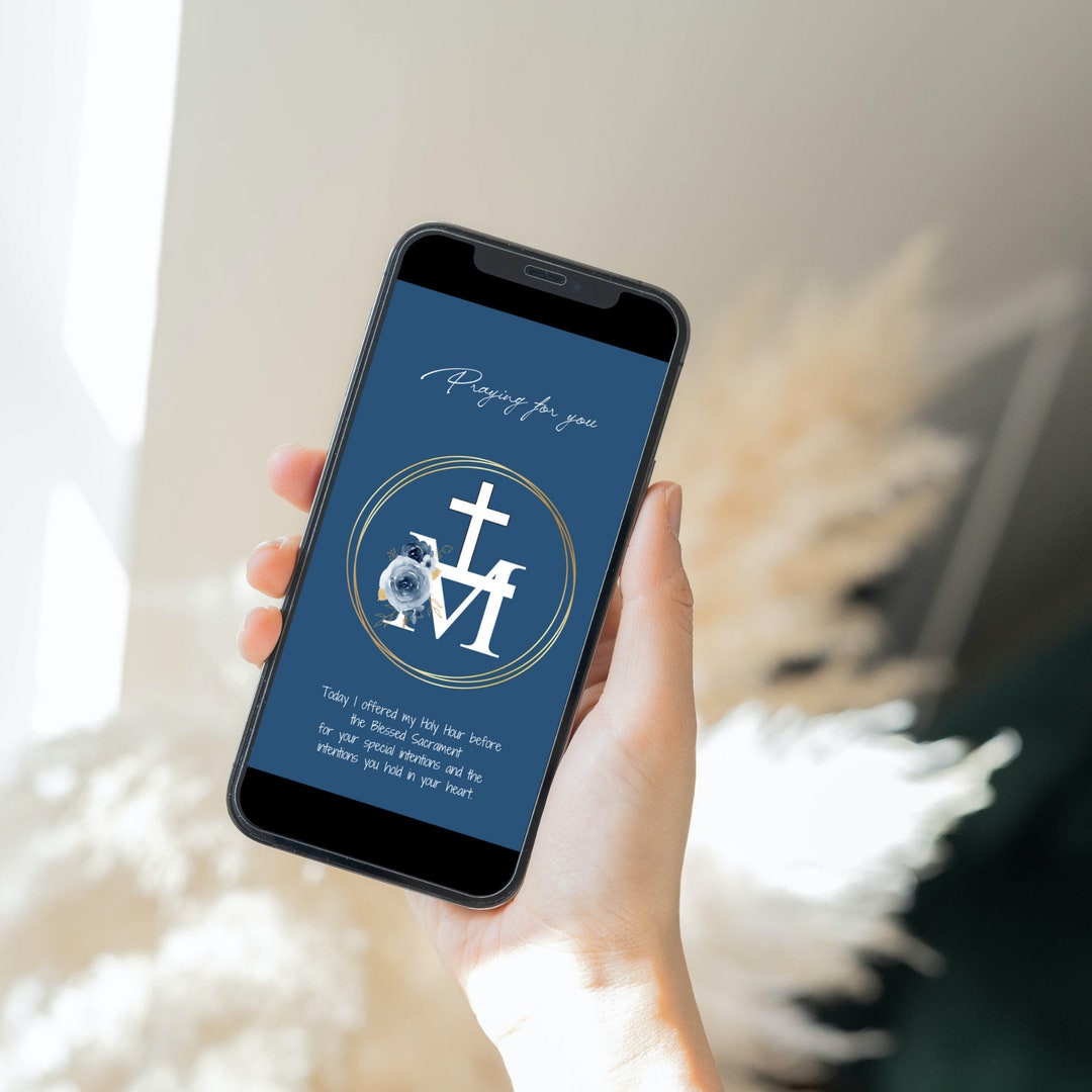 Digital Adoration Card | Text Adoration Card | Adoration Card | Digital ...