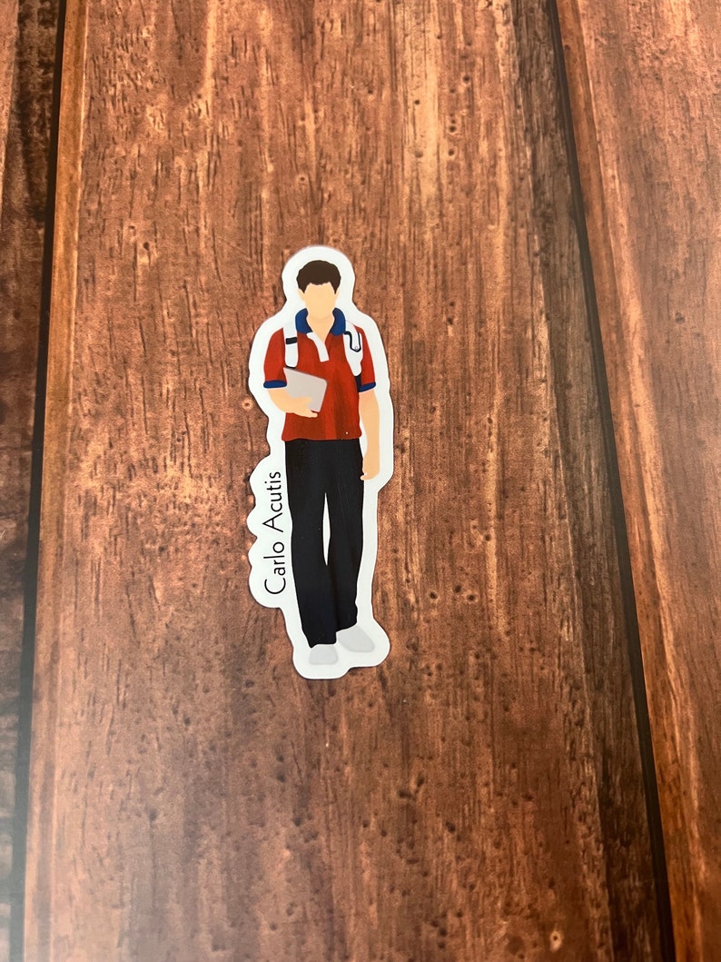 Saint Carlo Acutis Sticker I First Millennial Saint Sticker I Catholic ...