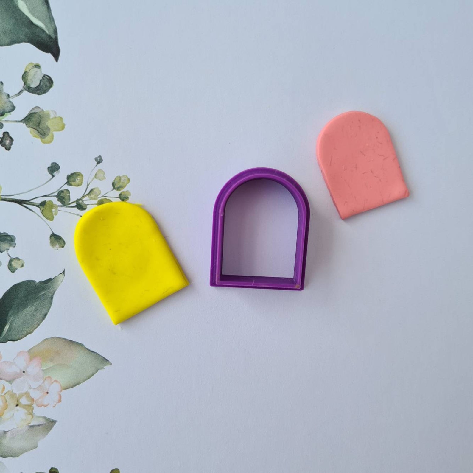 Arch Shape Clay Cutter Polymer Clay Cutter Geometric Clay - Etsy