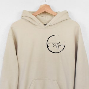 But First Coffee Hoodie, Coffee Lover Hoodie, Coffee Before Talkie ...