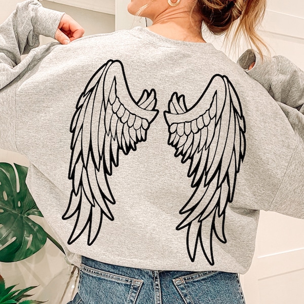 Devil Wing Sweater - Etsy
