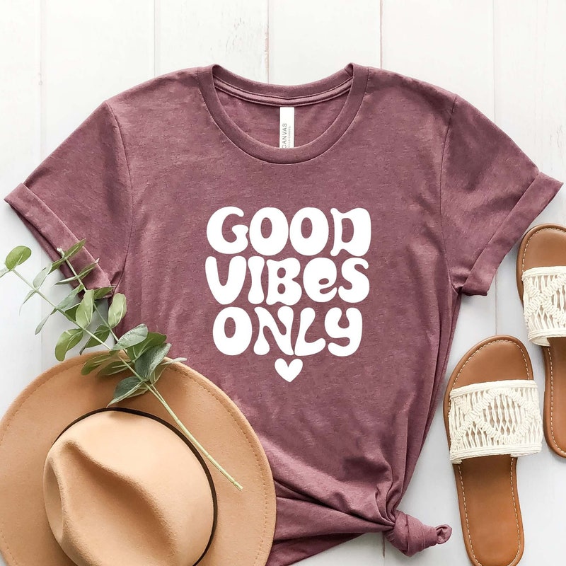 Good Vibes Tshirt - Etsy
