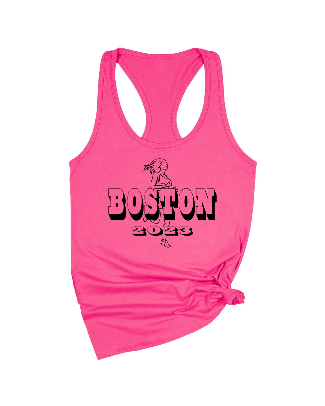 Boston 2023 Marathon Tank, Custom Running Tank, Marathon Training Top ...