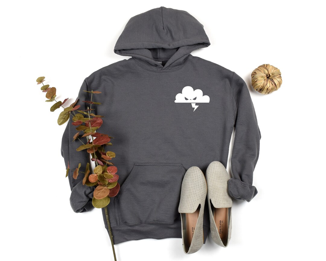 Angry Cloud Hoodie, Cute Cloud Hoodie, Rain Hoodie, Tumblr Hoodie, VSCO ...