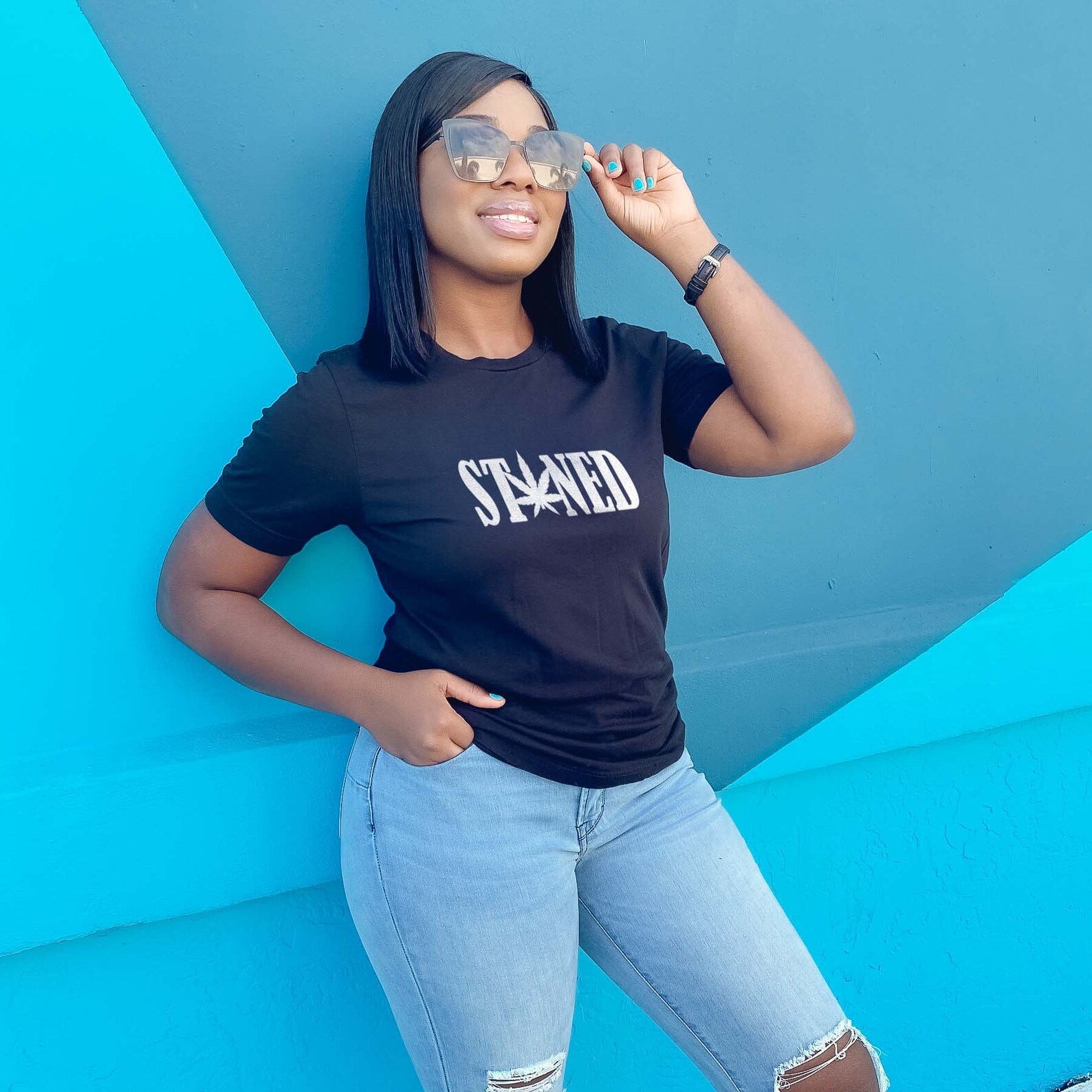 Stoned Stoner Shirt 420 Shirt Cannabis Shirt Weed Shirt - Etsy