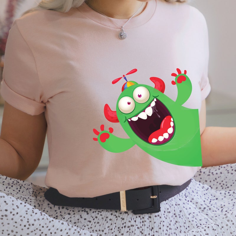Monster T Shirt - Etsy