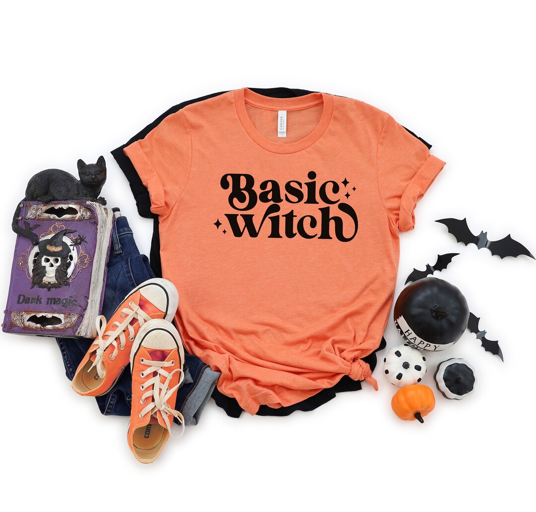 Basic Witch T-shirt, Basic Witch Halloween Shirt, Halloween Shirt, Funny Halloween Shirt, Fall ...