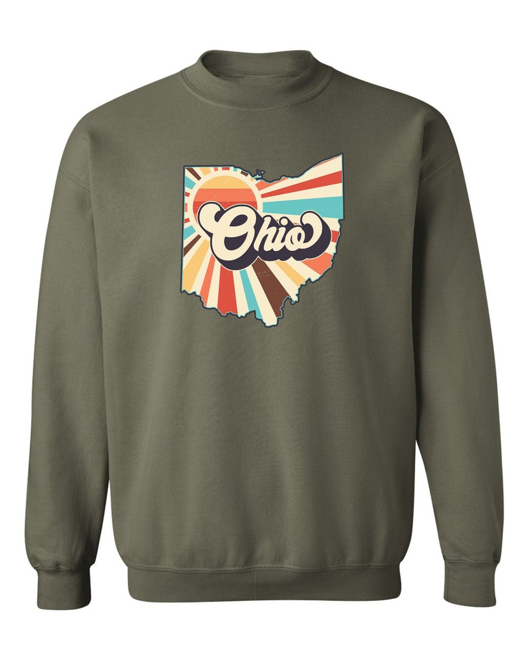 Retro Ohio Sweatshirt, the Ohio Sweatshirt, Gift for Ohioan, the ...