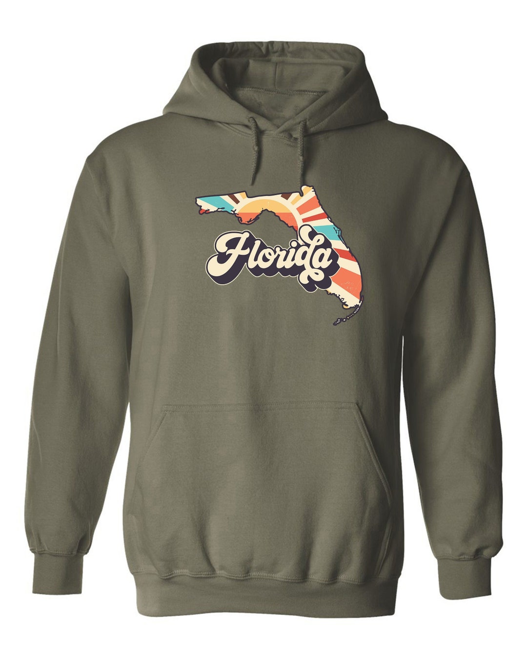 Retro Florida Hoodie, Floridian Hoodie, Gift for Floridian, the ...