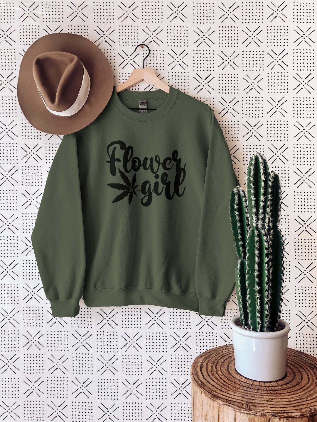 Flower Girl Sweatshirt, 420 Weed Sweatshirt, Cannabis Shirt, Weed Shirt, Marijuana, Marijuana ...
