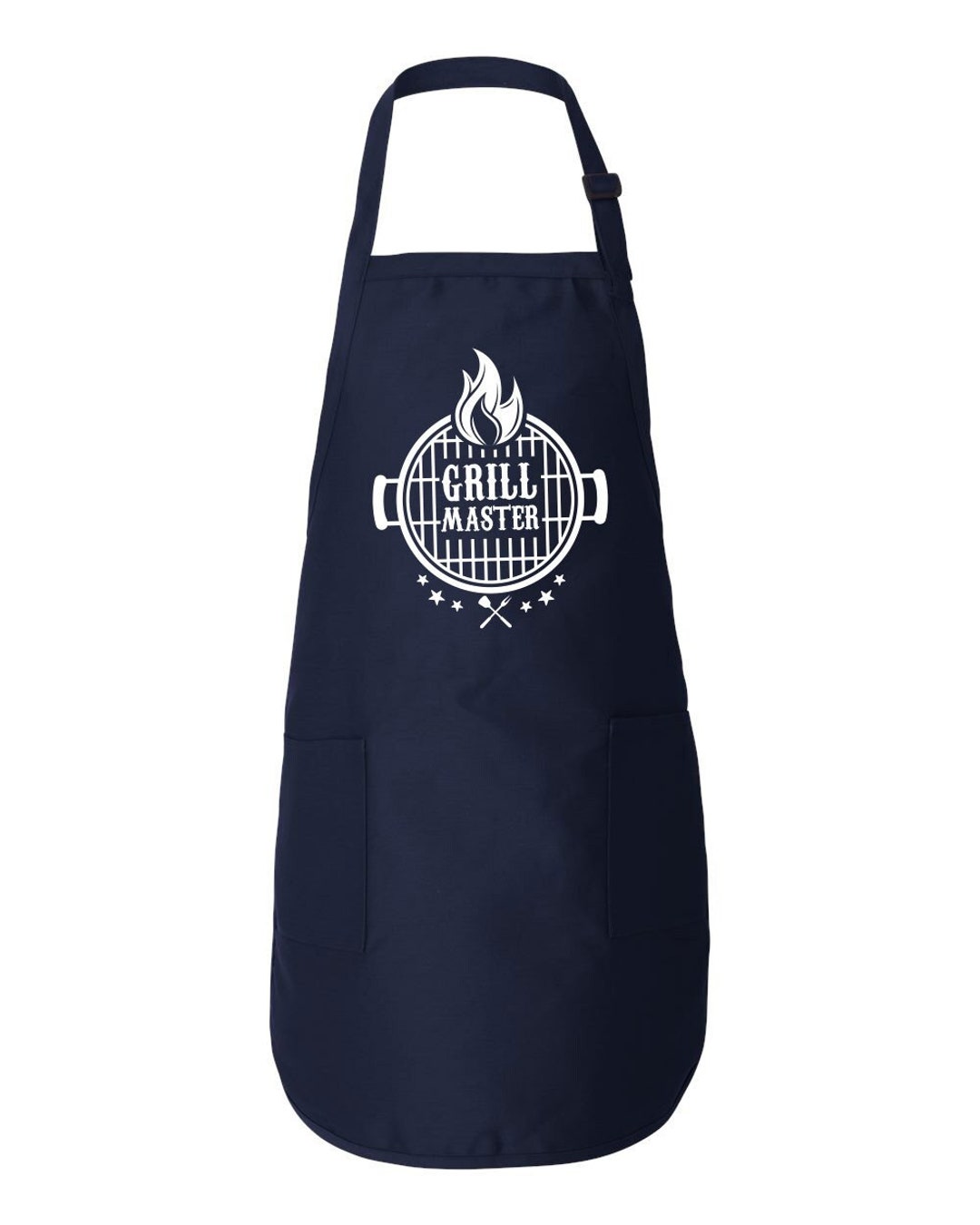 Grill Master Apron, Grill Apron, BBQ Apron, Customized Apron, Dad Apron ...