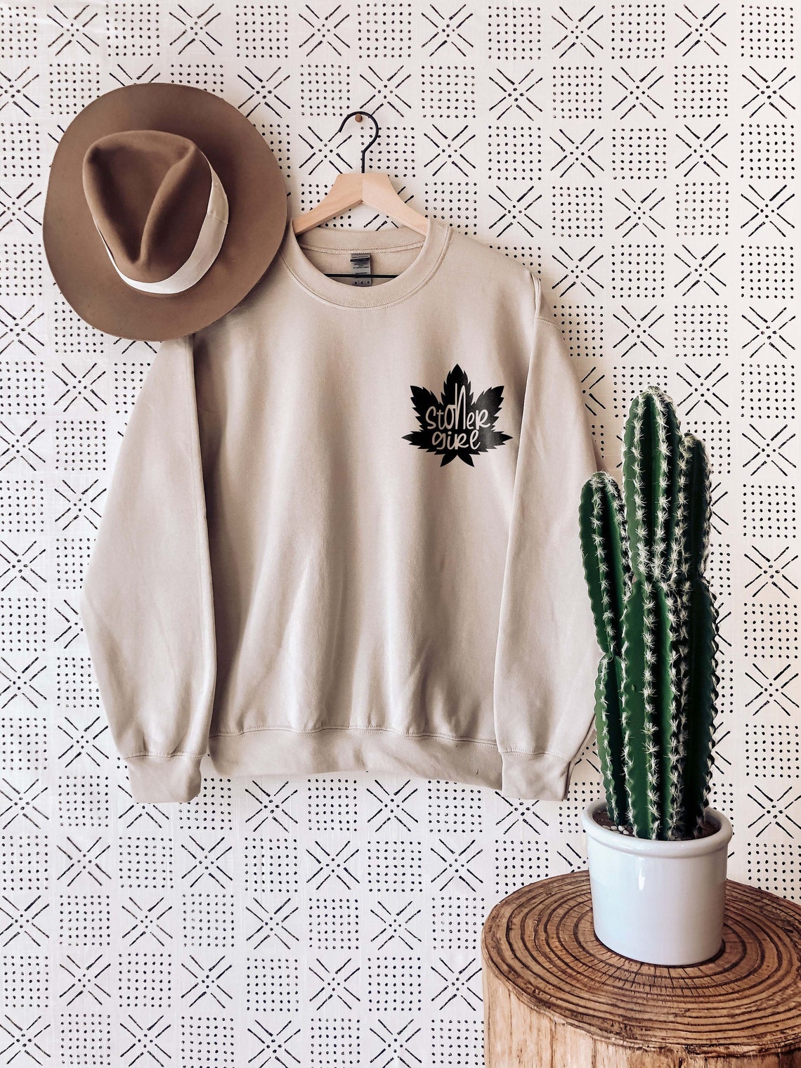 Stoner Girl Stoned Sweater Mary Jane Sweatshirt 420 Weed - Etsy