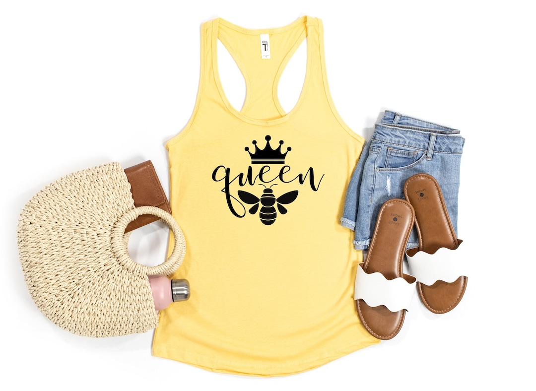 Queen Bee Tank Top, Queen Tank Top, Bee Tank Top, Boss Lady Tank Top ...