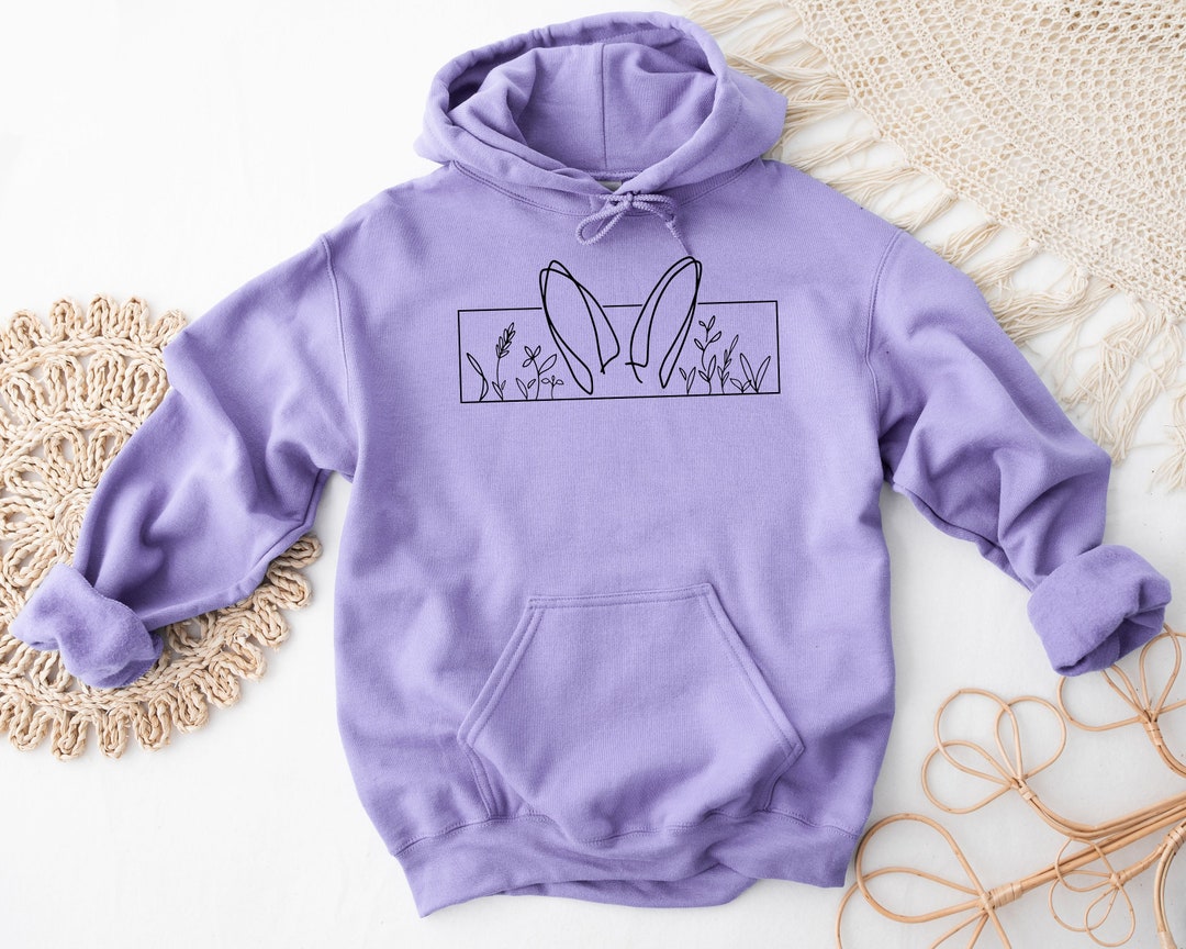 Bunny Ears Hoodie, Bunny Hoodie, Pet Bunny Hoodie, Floral Rabbit Hoodie ...
