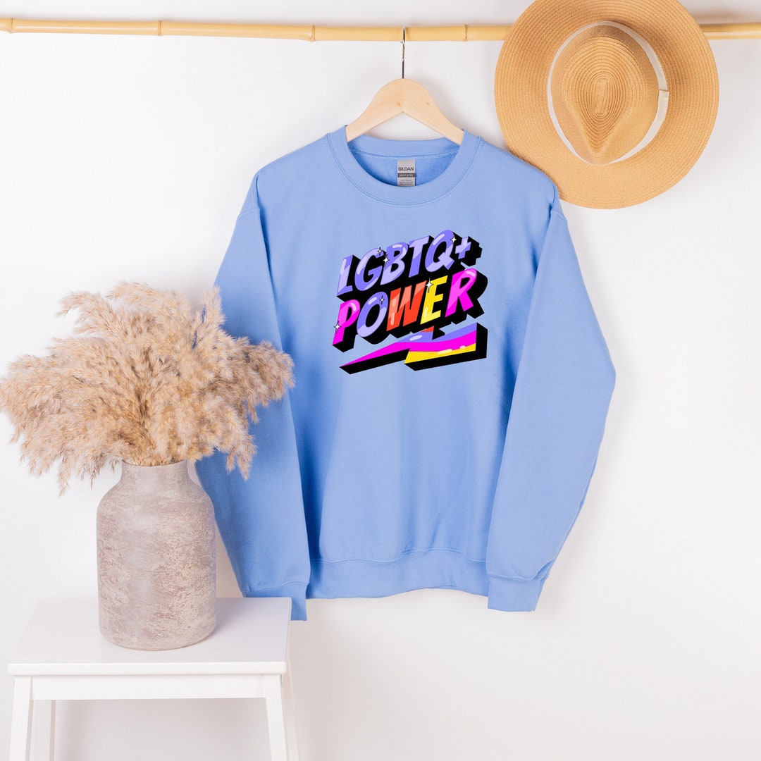 LGBTQ Power Sweatshirt, Love is Love Sweatshirt, LGBT Sweatshirt, Pride ...