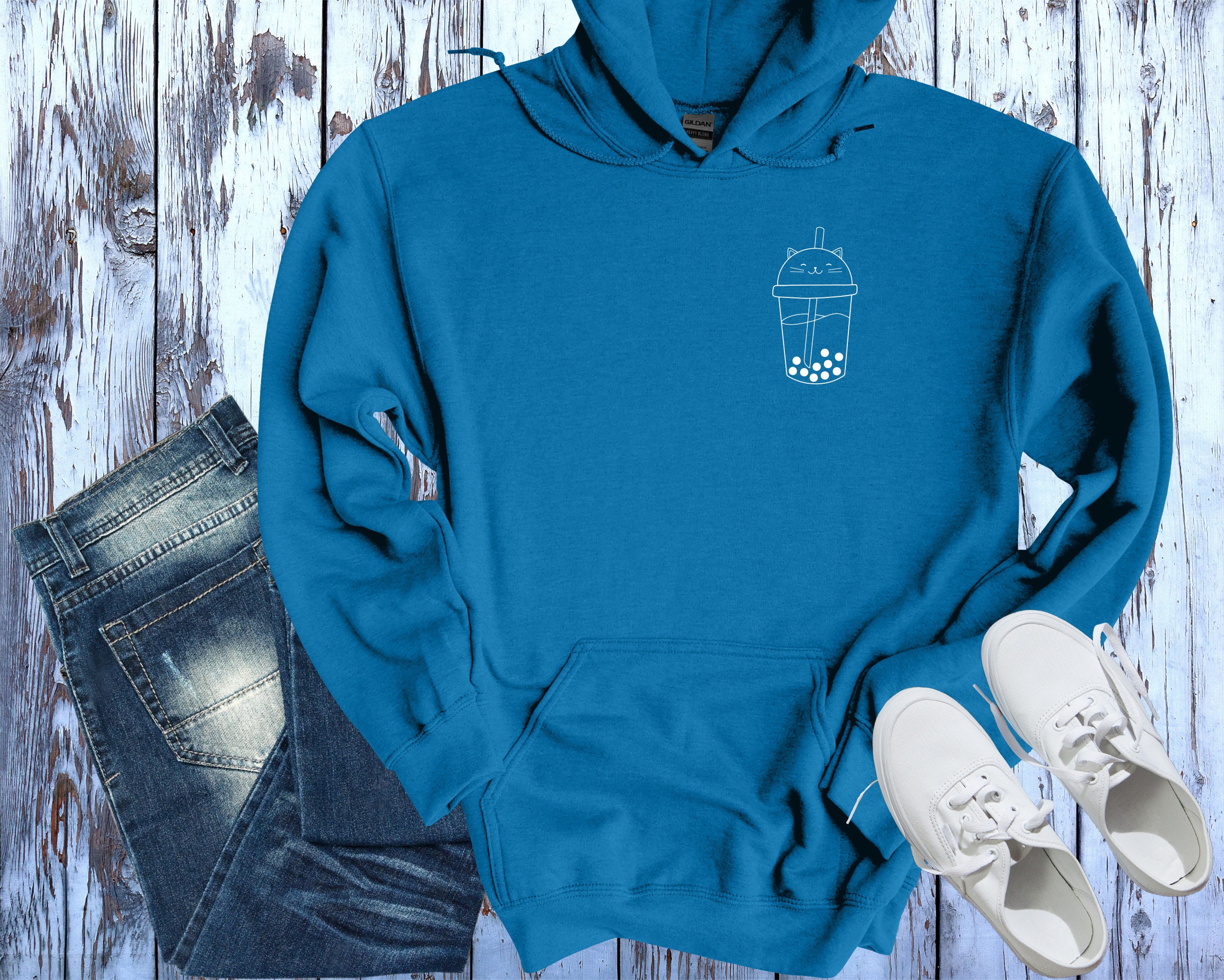 Cat Boba Hoodie Boba Tea Hoodie Frog Boba Hoodie Koala Boba - Etsy