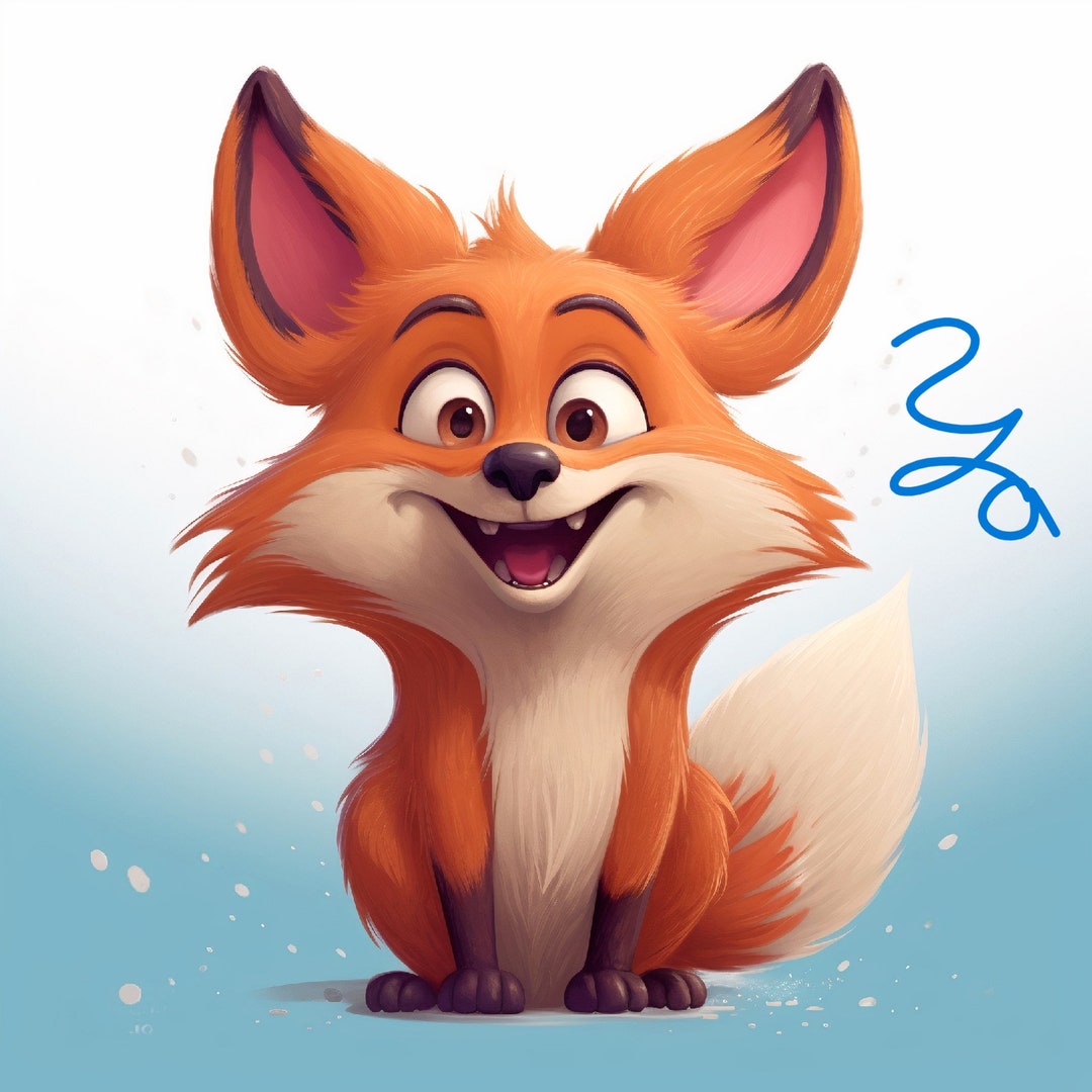 Cute Cuddle Fox - Etsy