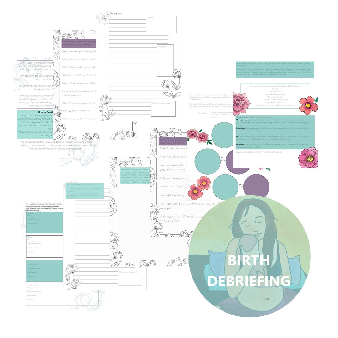 The Birth Debriefing Pack - Etsy