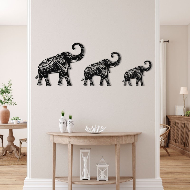 Elephant Wall Art - Etsy