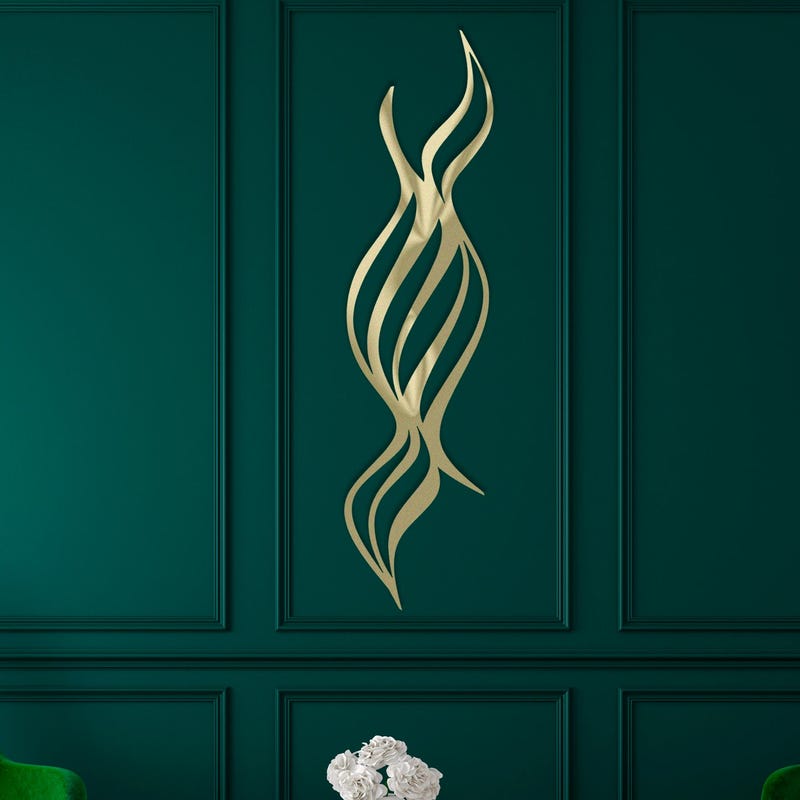 Chrome Metal Artwork - Etsy