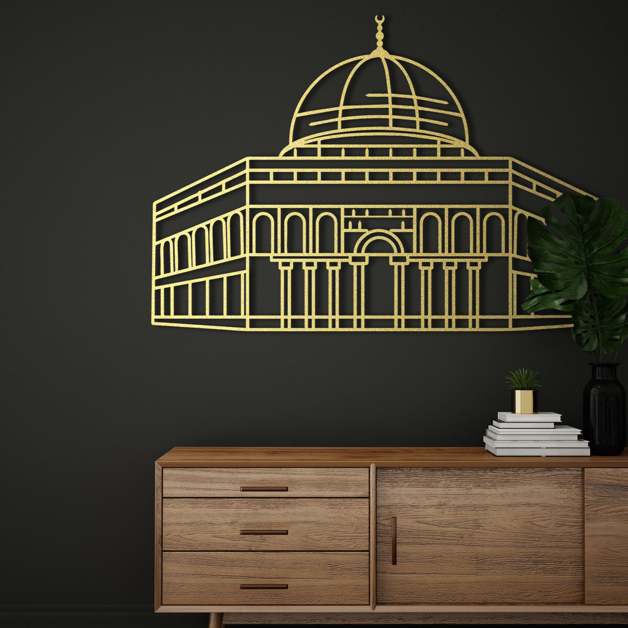 Masjid Al Aqsa Metal Wall Art Islamic Wall Decor Masjid - Etsy