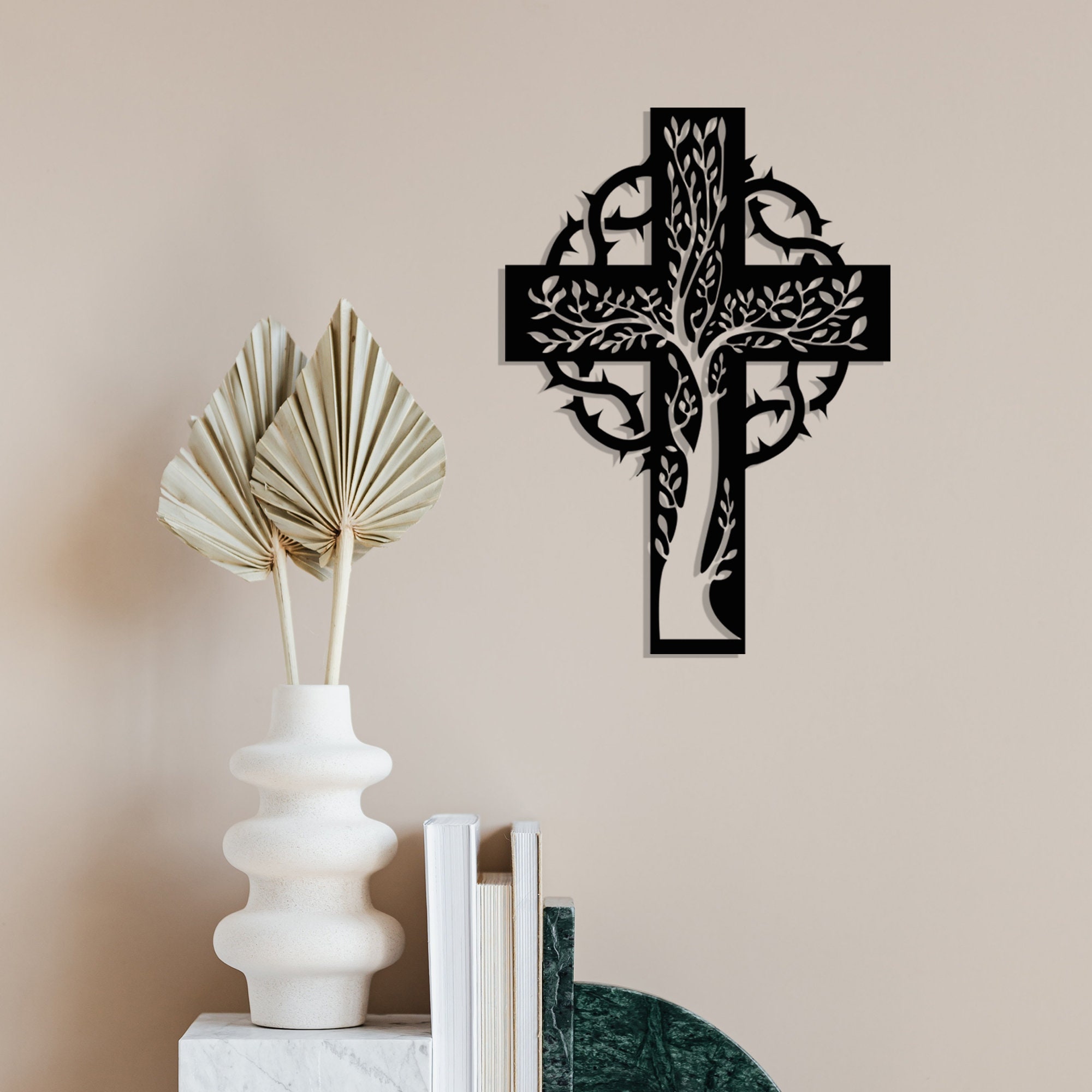 Cross Metal Wall Sign the Cross Sign Wall Decor Cross Decor - Etsy Canada