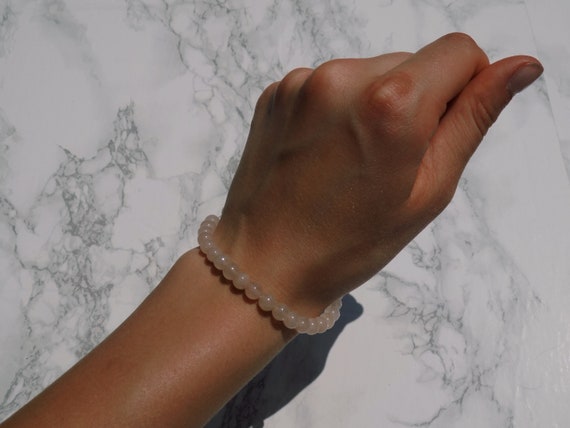 Light Chocolate Jade Stone 6mm | Etsy