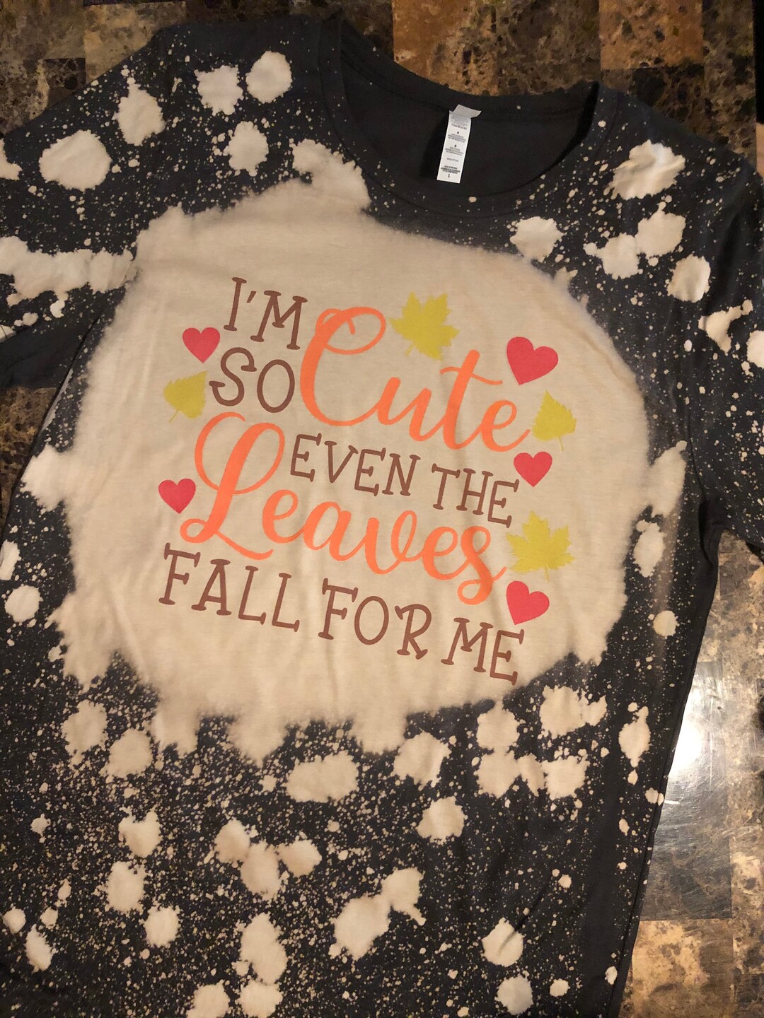 I'm so Cute Even Leaves Fall for Me Tee - Etsy