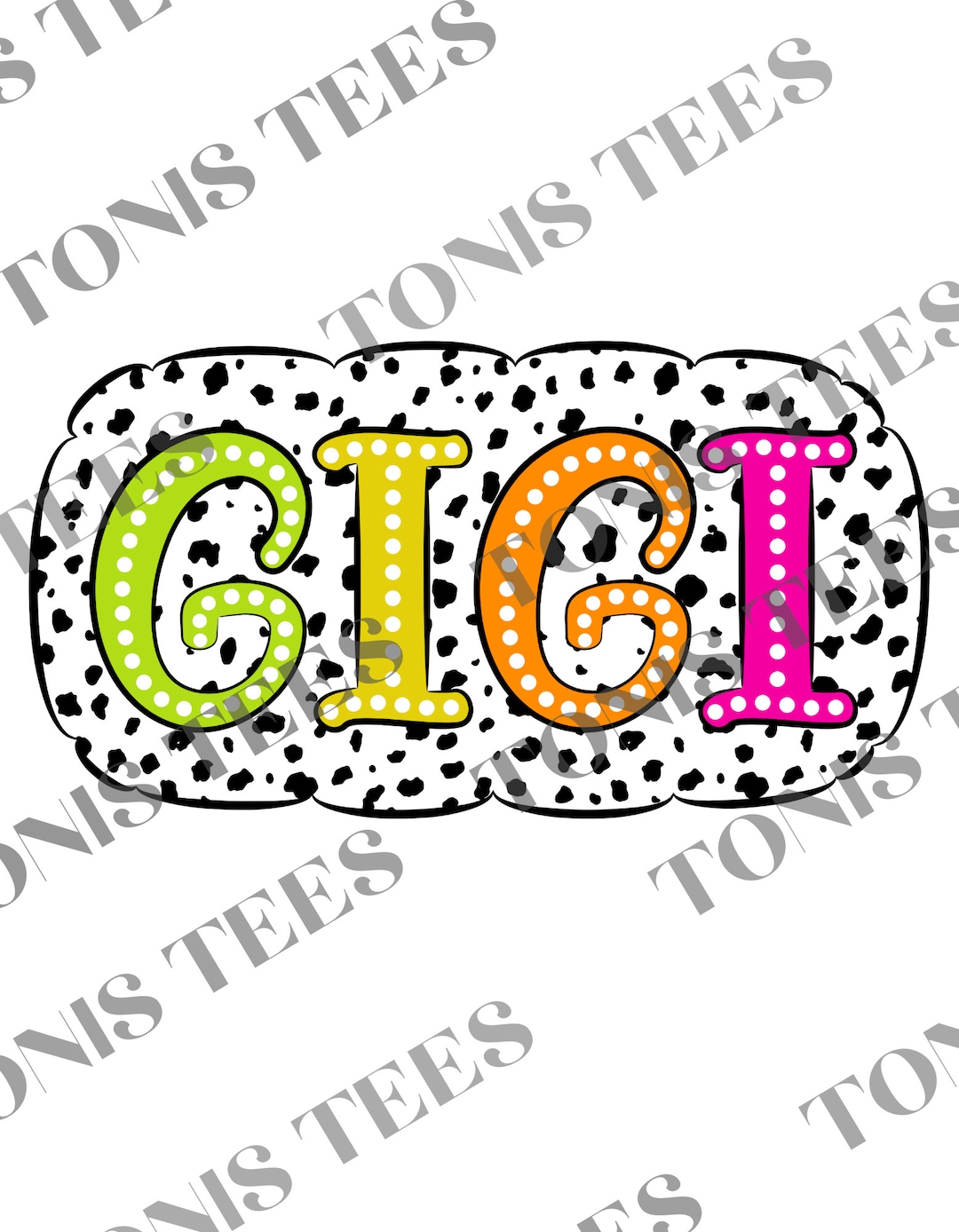 Gigi Name Digital Download PNG - Etsy