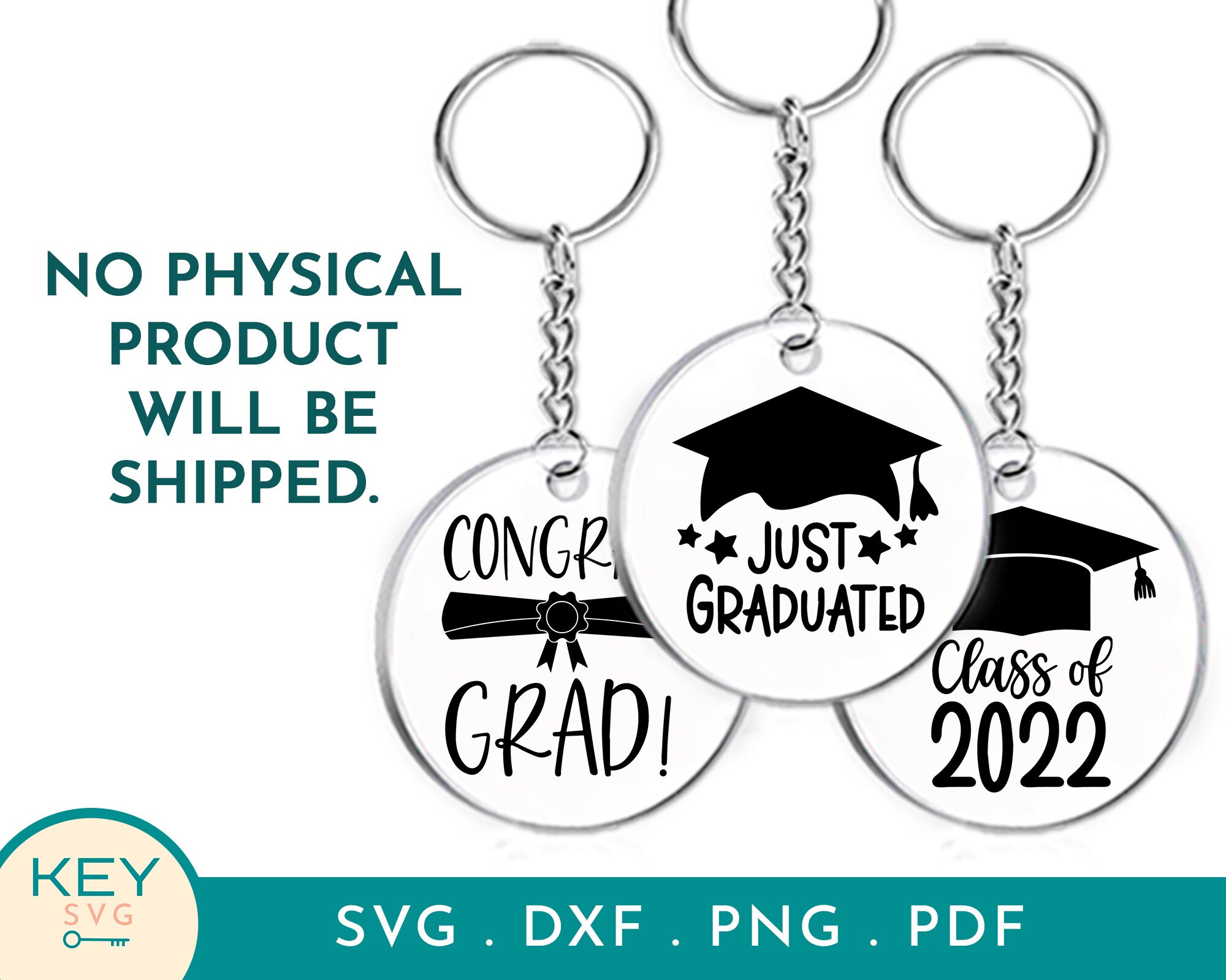 Class of 2022 Svg Graduation Svg Bundle Senior Svg Keychain - Etsy