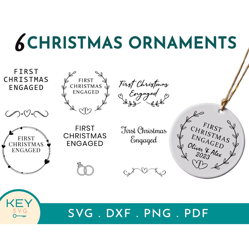 Our First Christmas Svg - Etsy