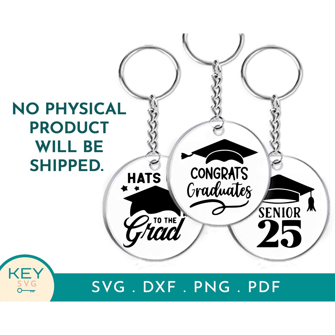 Graduation Keychain Svg, Class of 2025 Svg, Graduation Svg Bundle ...