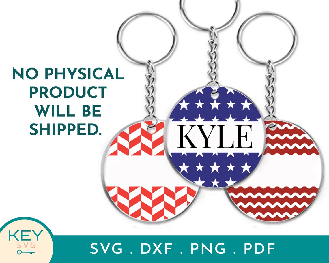 Round Keychain Svg Circle Patterns Svg Acrylic Keychain Svg - Etsy