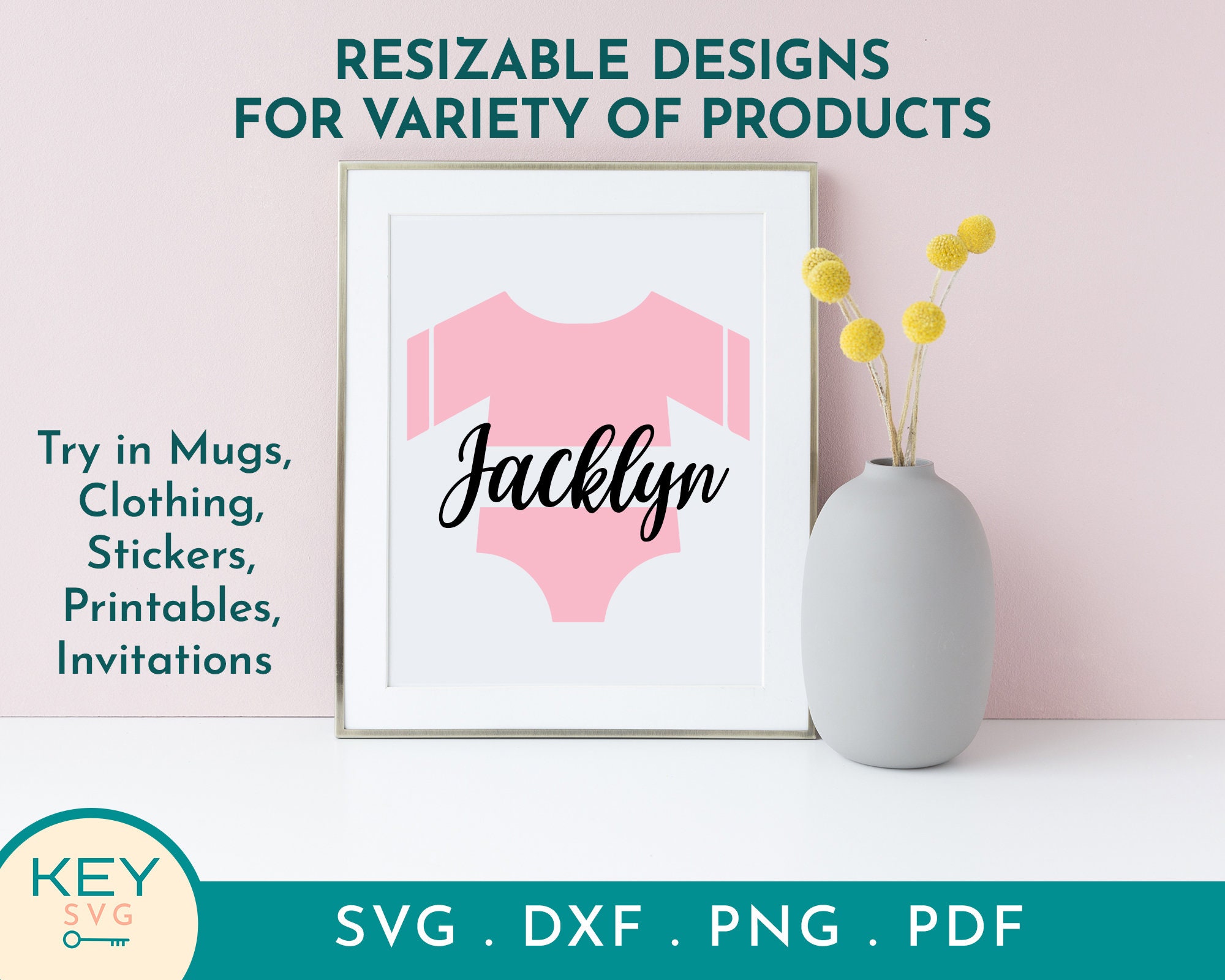Split Monogram Baby Shower Bundle Svg Newborn Svg New Baby - Etsy