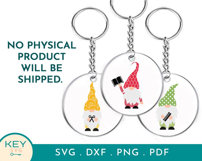 Back to School Gnome Svg Gnomes Svg Monogram Gnome Clipart - Etsy