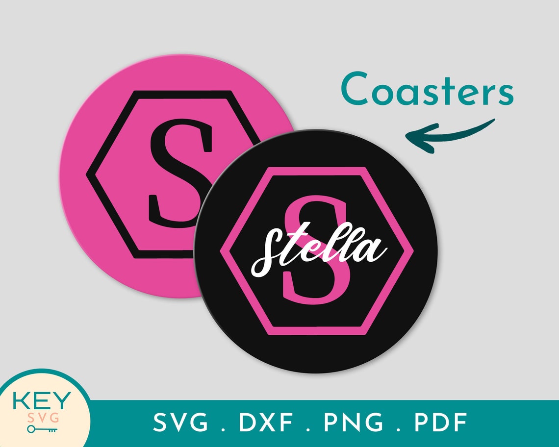 104 Monogram Svg Bundle Monogram SVG Alphabet Keychain Svg - Etsy