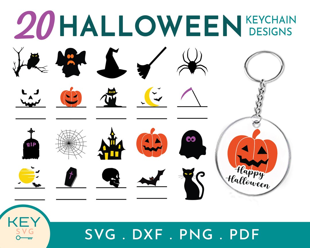 Halloween Svg, Ghost Svg, Spooky Svg, Split Happy Halloween Svg ...