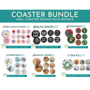 1300+ Mega Car Coaster Png Designs, Drink Coaster Sublimation Design ...