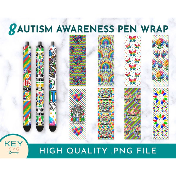 Autism Bookmark - Etsy