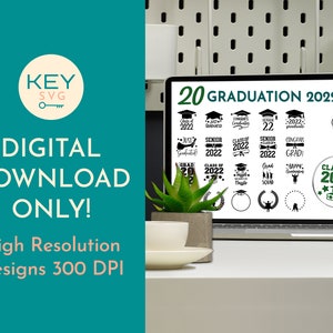 Split Graduation Svg Bundle Class of 2022 Svg Senior Svg - Etsy